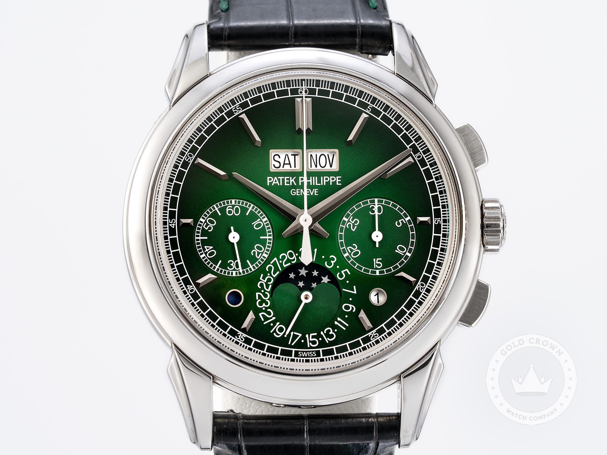Patek Philippe Perpetual Calendar Chronograph 5270P-014 Full Set – Gold ...